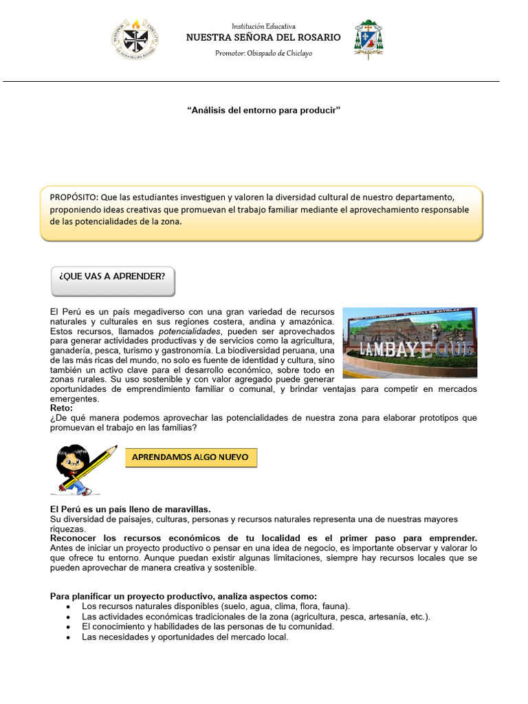 Ept Melanie Tarea | PDF | Agricultura | Perú