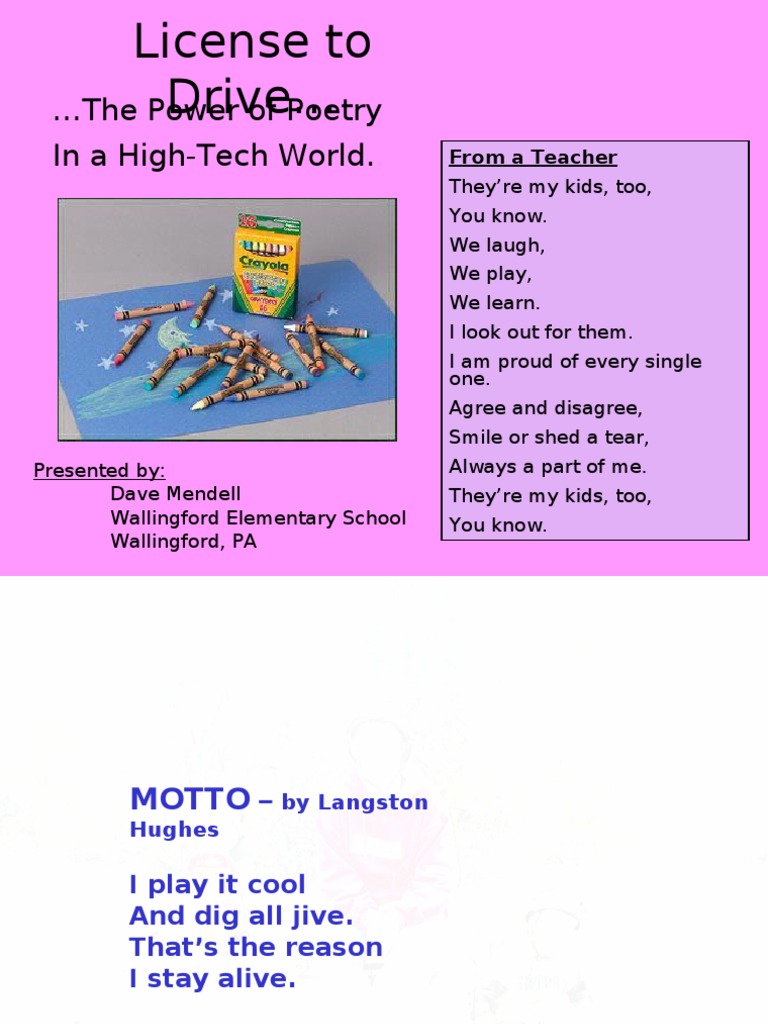 The Power of Poetry in A High-Tech World | PDF | Poetry | Leisure