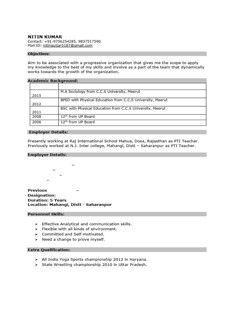Nitin Kumar | PDF