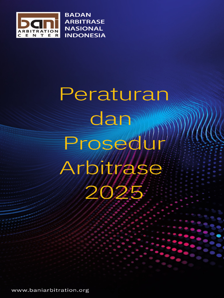 Buku Acara Arbitrase | PDF
