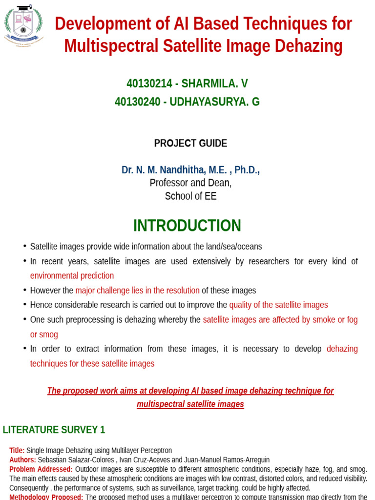 Batch 3 Project PPT New | PDF | Applied Mathematics | Artificial Intelligence