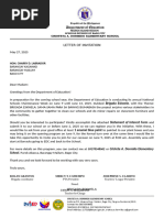 Solicitation Letter - Brigada Eskwela | PDF | Classroom | Schools