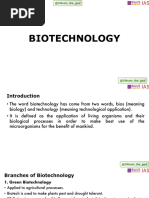 Biotechnology Class 12 | PDF