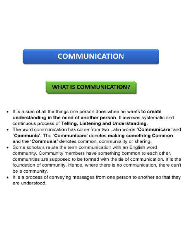 Communication For Ugc Net Paper 1 Topics Brief | PDF