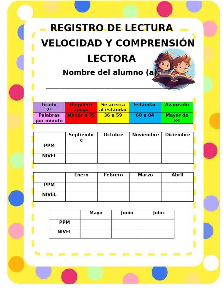 Registro de Lectura | PDF