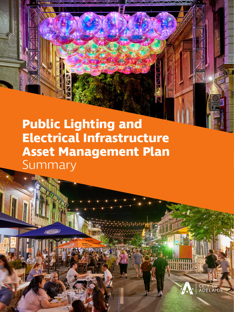 Attachment B - Public Lighting and Electrical Infrastructure AM Plan Summary | PDF | Asset ...