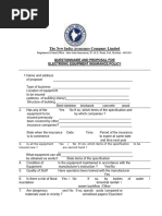 New India Shopkeepers' Insurance Form | PDF | Insurance | Business