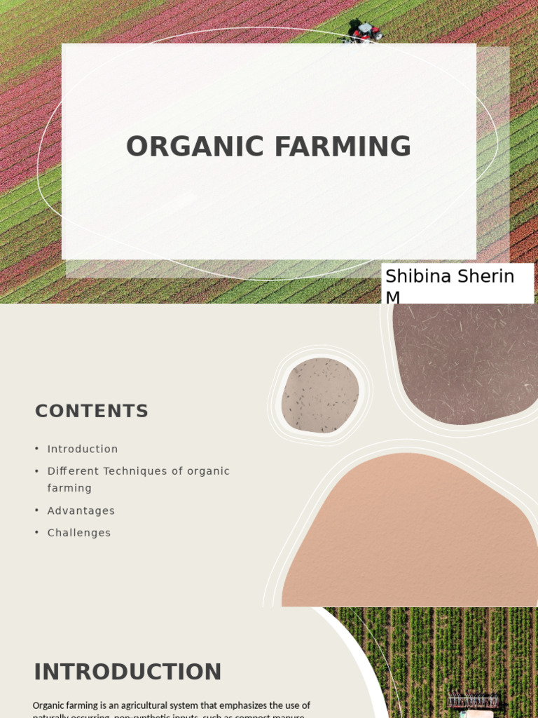 Shibina Organic Farming | PDF | Crop Rotation | Grazing