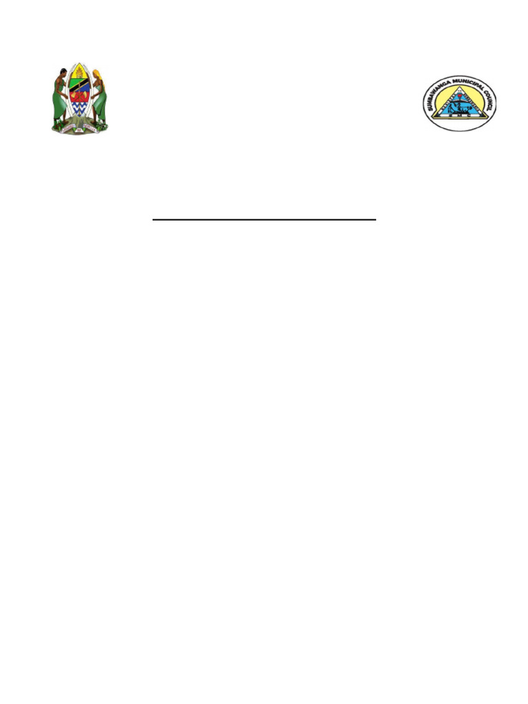 Tangazo La Kazi Manispaa Sumbawanga | PDF