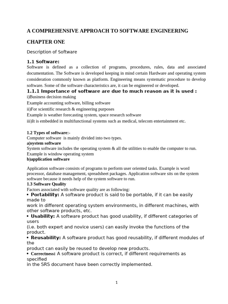 Text Book On A Comprehensive Approach To Software Engineering | PDF | Agile Software Development ...