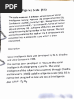 Emotional Intelligence Scale Overview | PDF | Emotional Intelligence ...
