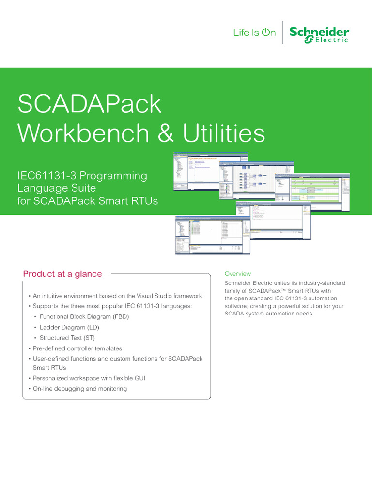 Scadapack Workbench Tbulm08002 69 v17 A4 | PDF | Computer Programming | Integrated Development ...