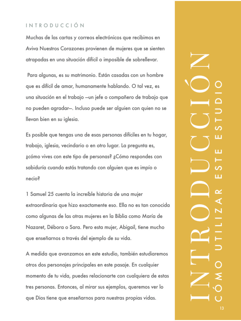 Abigail 1 | PDF | Saulo | David