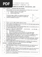 CH 7 Coordinate Geometry Case Based Questions Class 10 | PDF ...