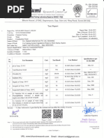 Construction Water Quality Test Report | PDF