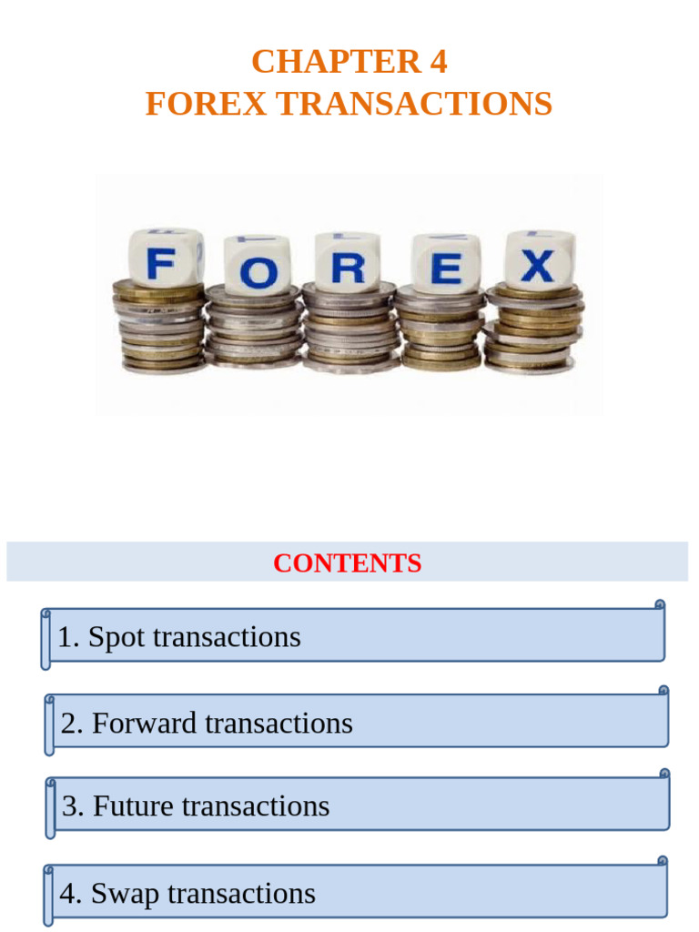 Chapter 4_Forex Transaction | PDF | Option (Finance) | Foreign Exchange ...