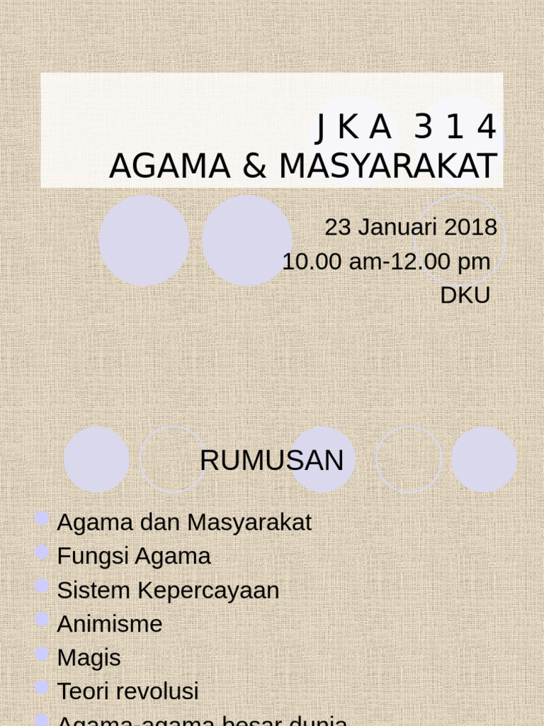 Animisme dan Magis dalam Agama Melayu | PDF