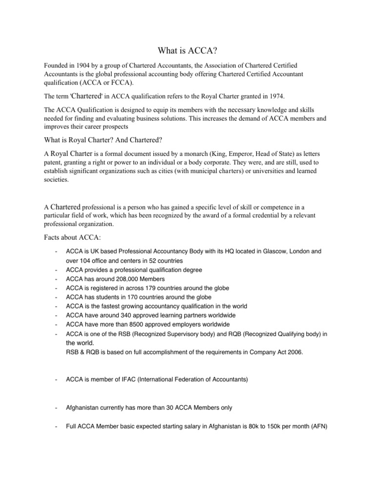 Fa1 Day One ACCA Introduction Class | PDF | Financial Accounting | Money