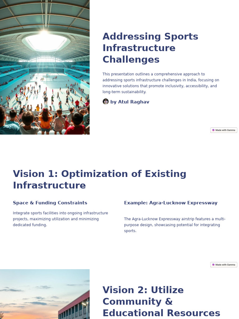 Saudi Sports Infrastructure Optimization | PDF | Infrastructure | Economies