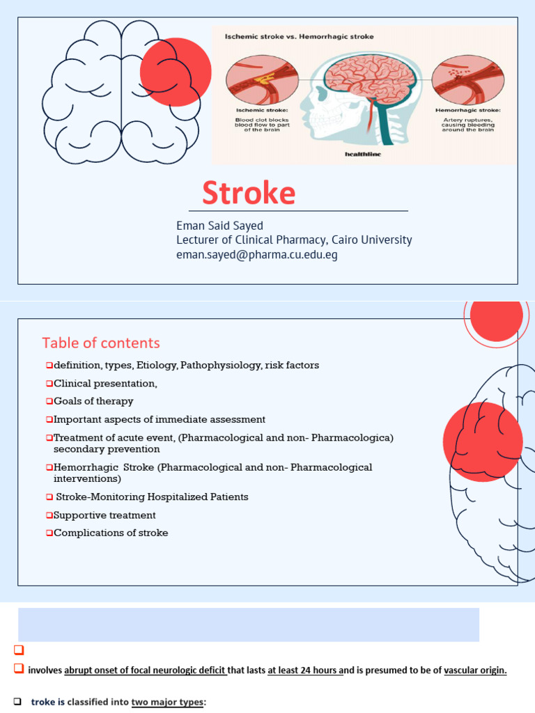 Final Revised to Use Stroke-2025 | PDF | Stroke | Thrombosis
