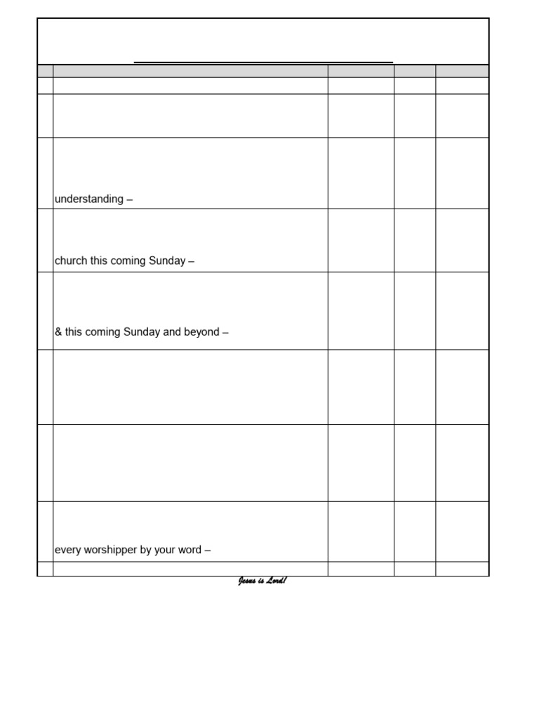 Kaps Prayers April 22, 2025 | PDF