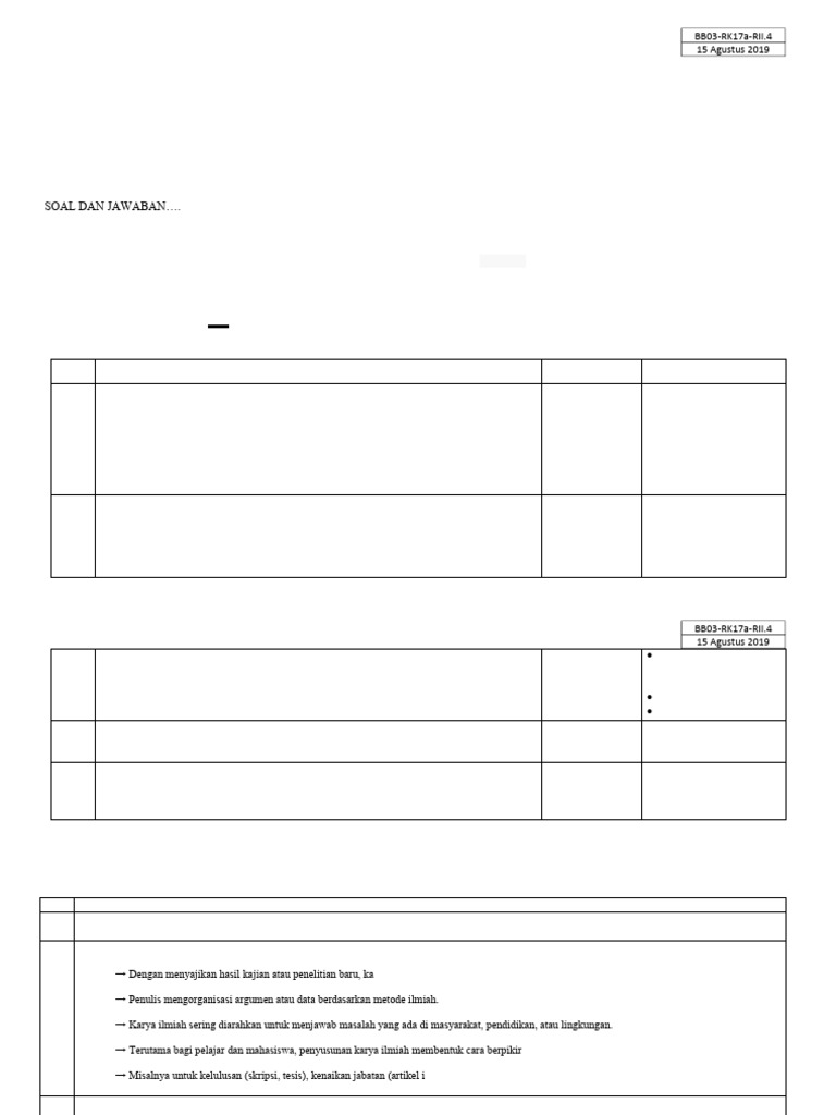 Tugas Ke 3 Teknik Penulisan Karya Ilmiah Retno Dwi Utami | PDF