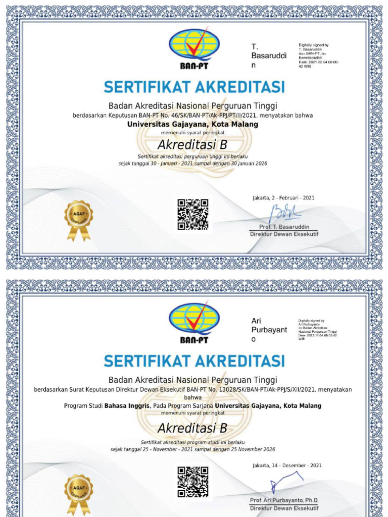 Akreditasi Serti | PDF