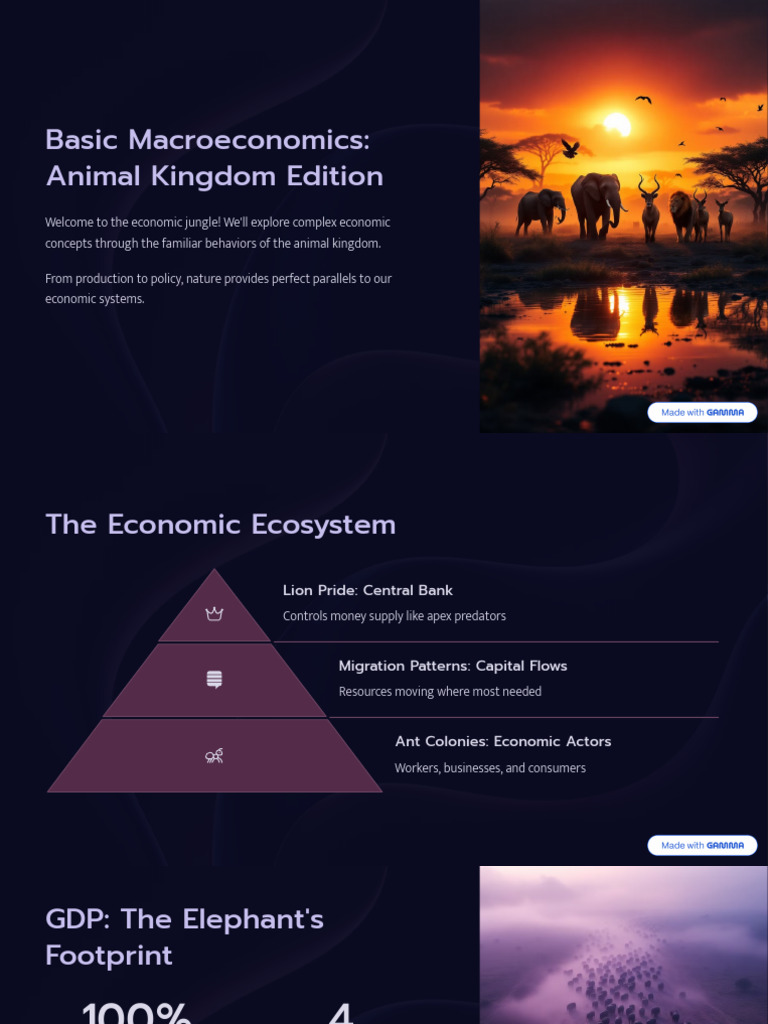 Basic Macroeconomics Animal Kingdom Edition | PDF | Macroeconomics ...
