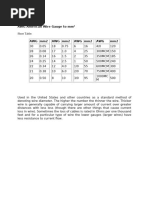 THHN Wire Table and Prices | PDF | Electrical Wiring | Components