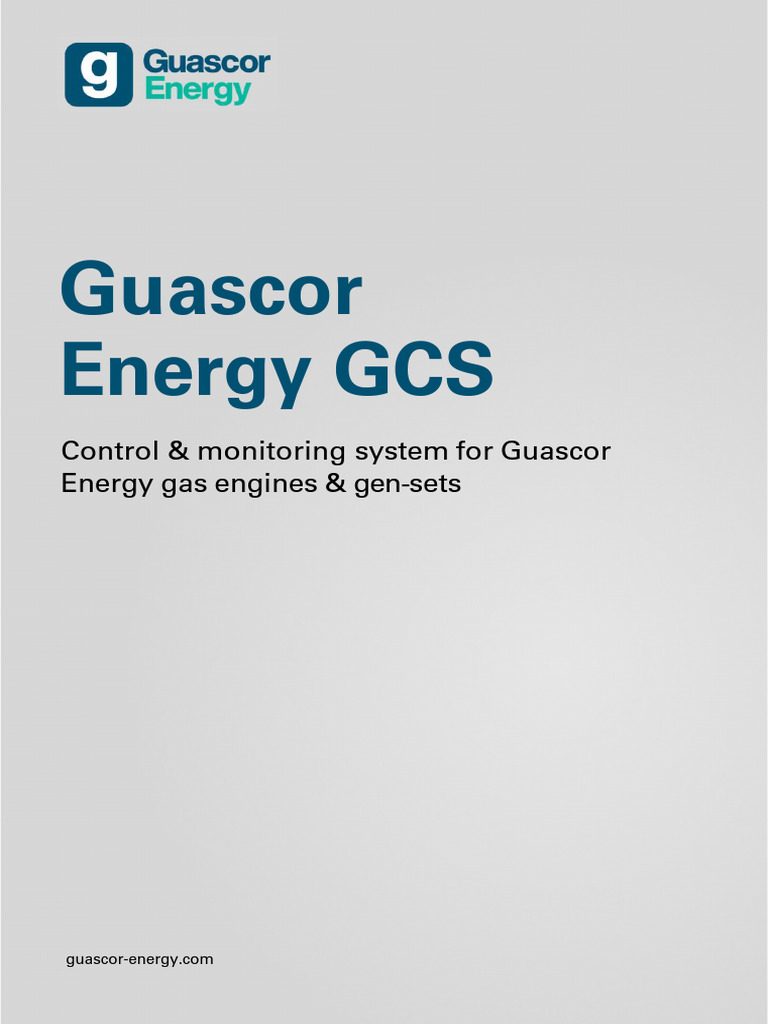 6013 GCS-CONTROLS en - Rev01 | PDF | Electrical Grid | Electrical ...