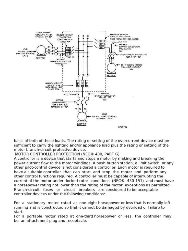 Branch Circuit Conductor Sizing | PDF