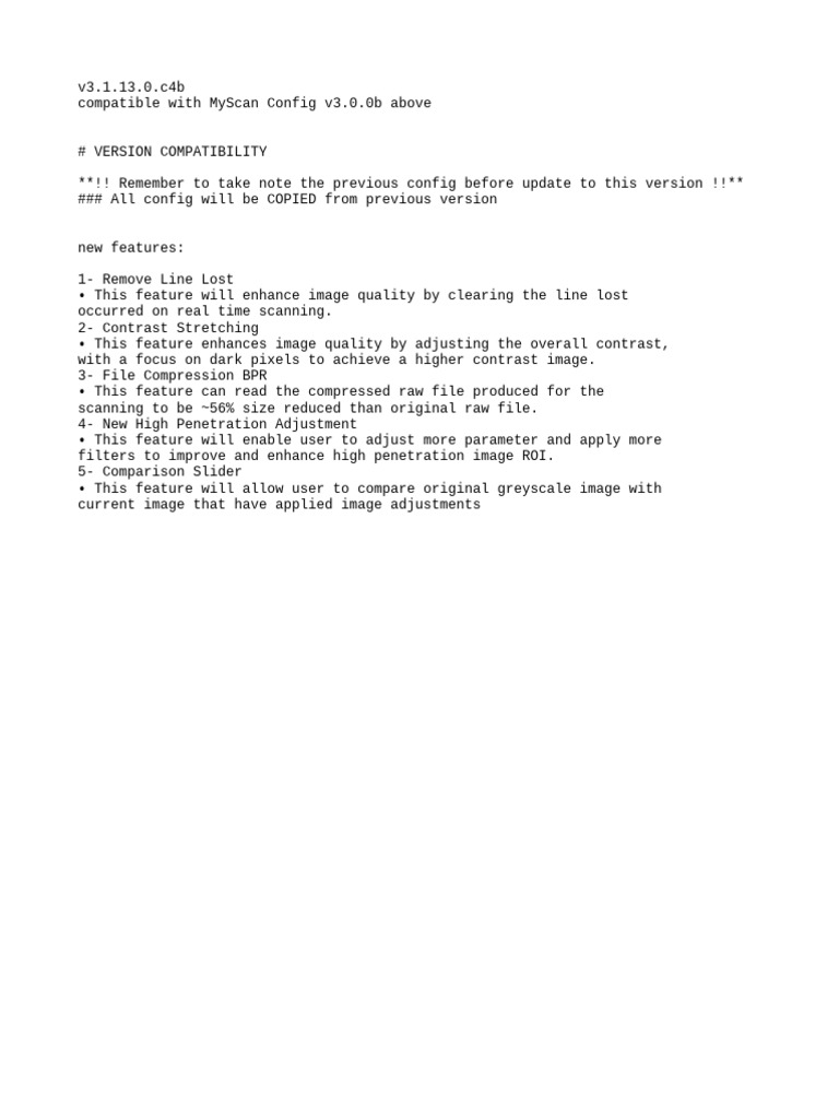 Version Description | PDF