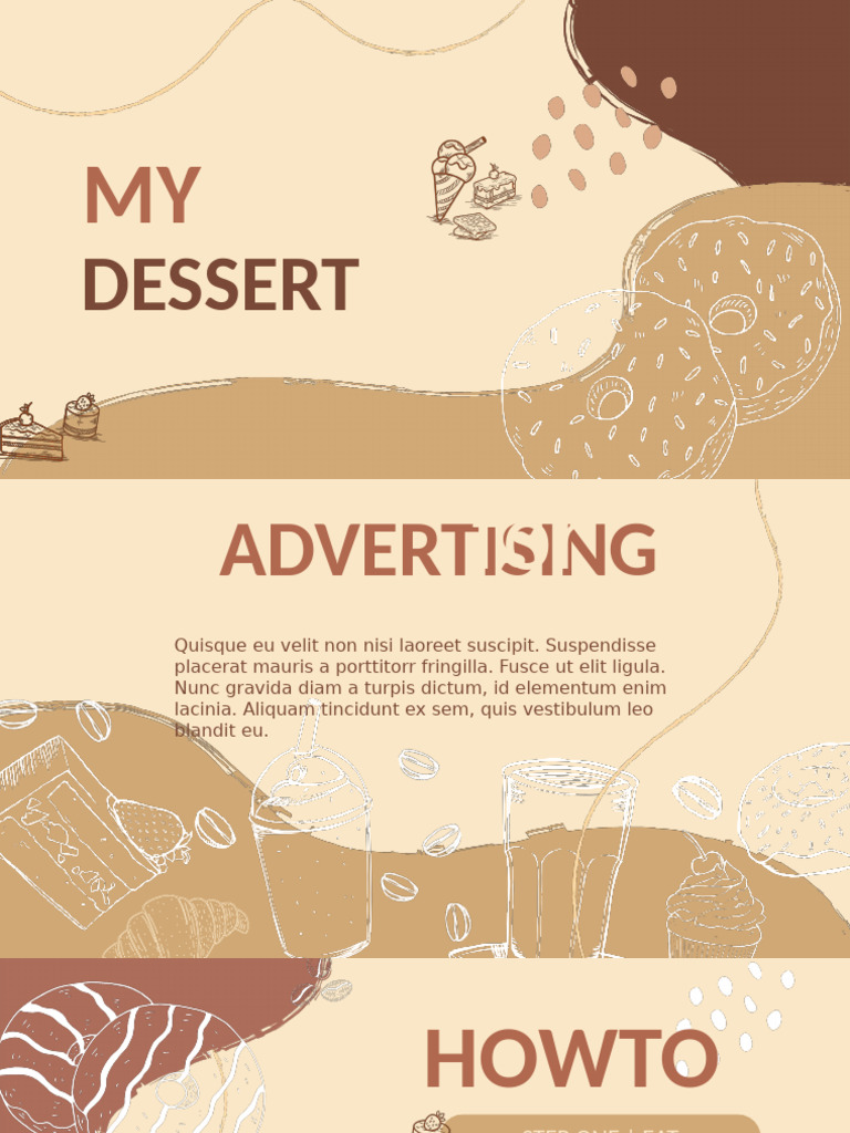 PowerPointHub-My Dessert REPORT | PDF