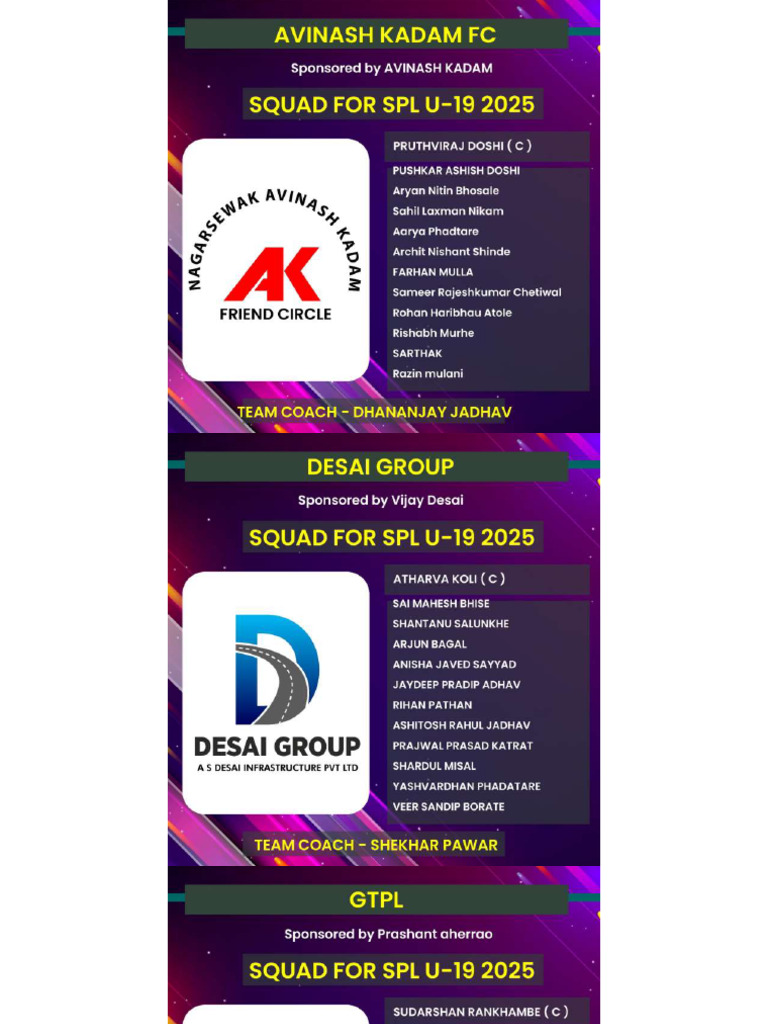 Final Squad | PDF
