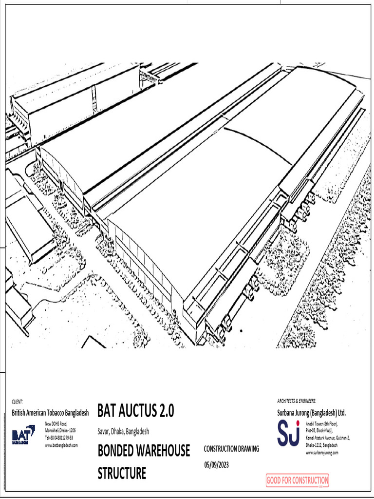 Bat SJ BWH Ph2 ST Main GFC r1 | PDF | Concrete | Building Engineering
