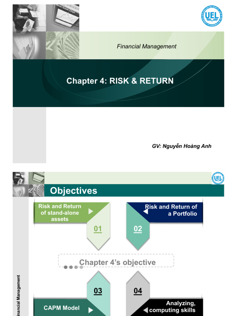 Slide Chapter 4 - Risk and Return - Update | PDF | Financial Risk | Diversification (Finance)