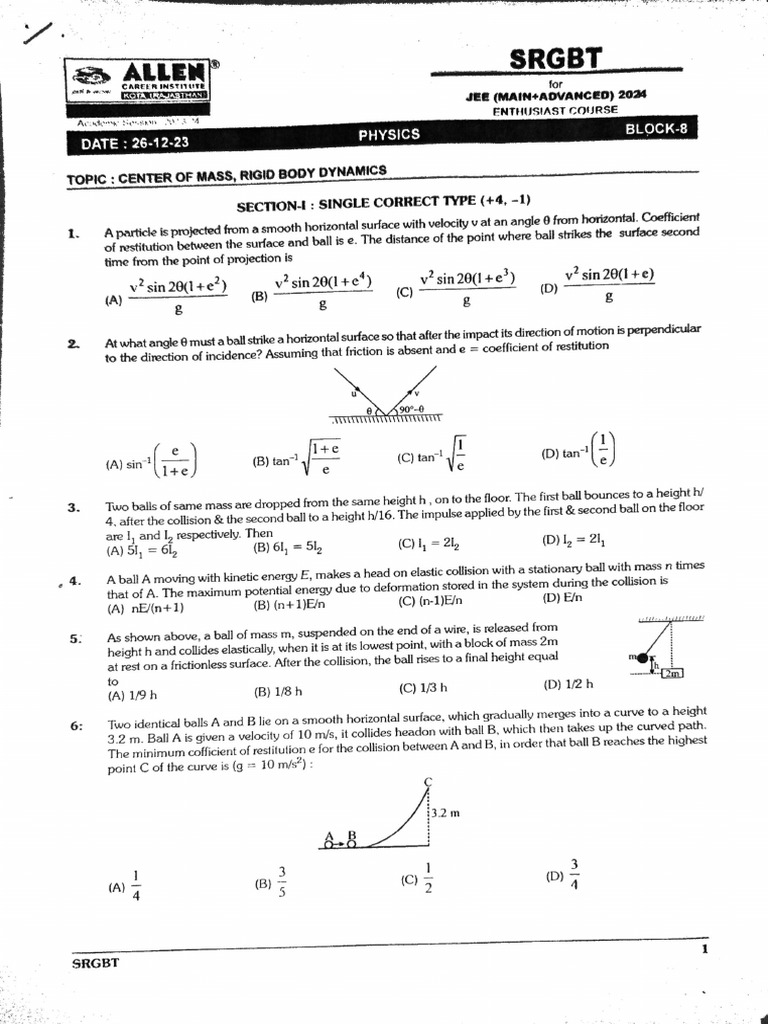 Physics 8 | PDF