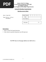Freak The Mighty Chapter Questions | PDF