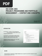 Iso 21500-2021 | PDF