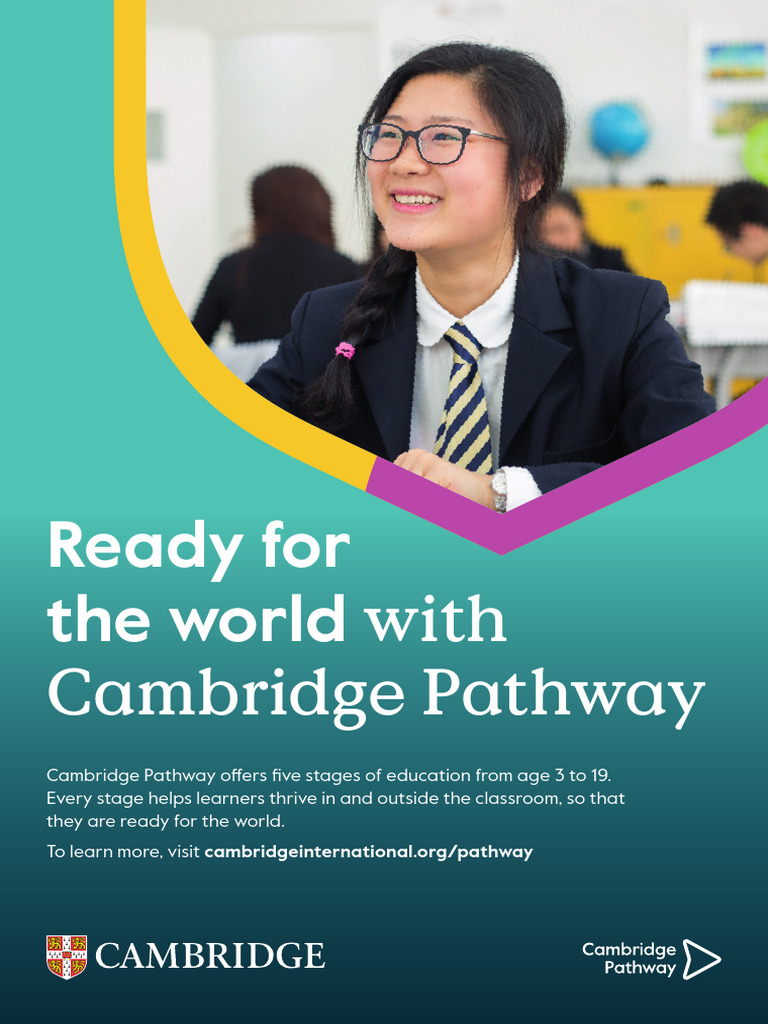 Cambridge Pathway Poster | PDF
