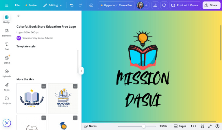 Mission Dasvi - Logo - Canva | PDF