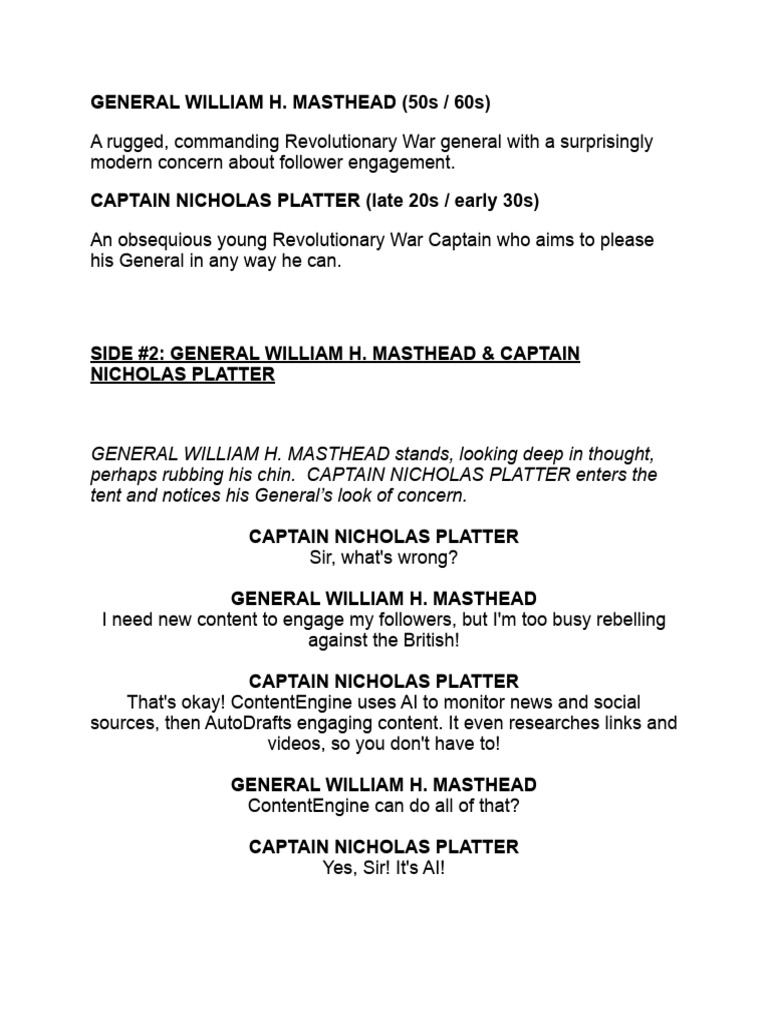 General Captain Sides | PDF
