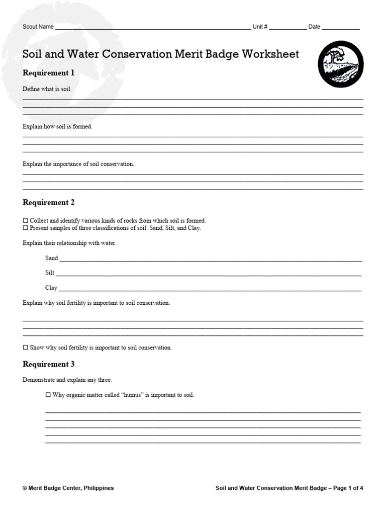 Ws Soilandwaterconservation | PDF | Soil | Earth Sciences