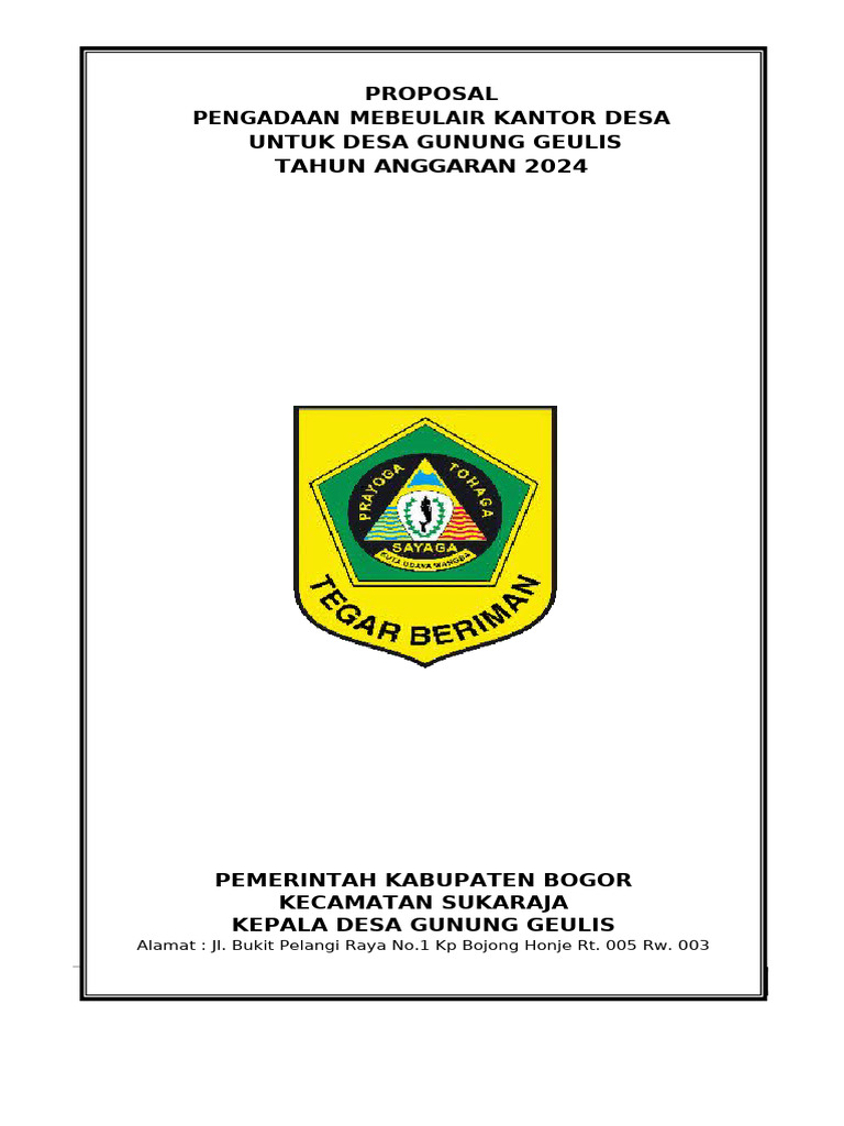 Draft Proposal Meubeler | PDF