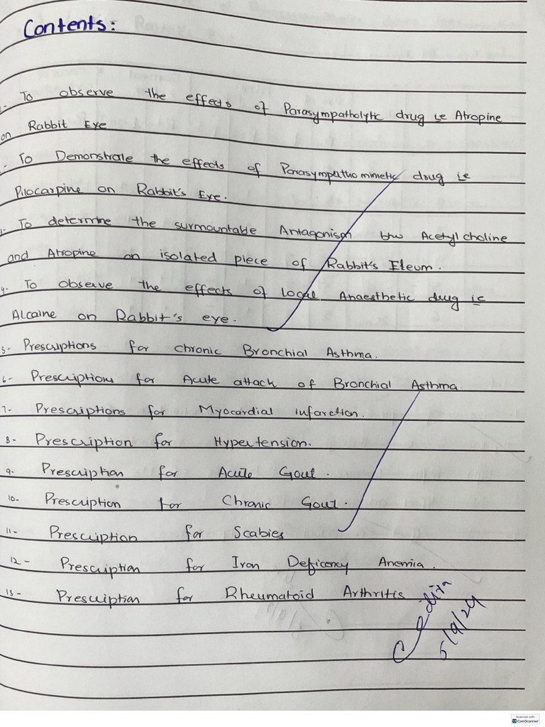 Pharma Practicals Complete | PDF