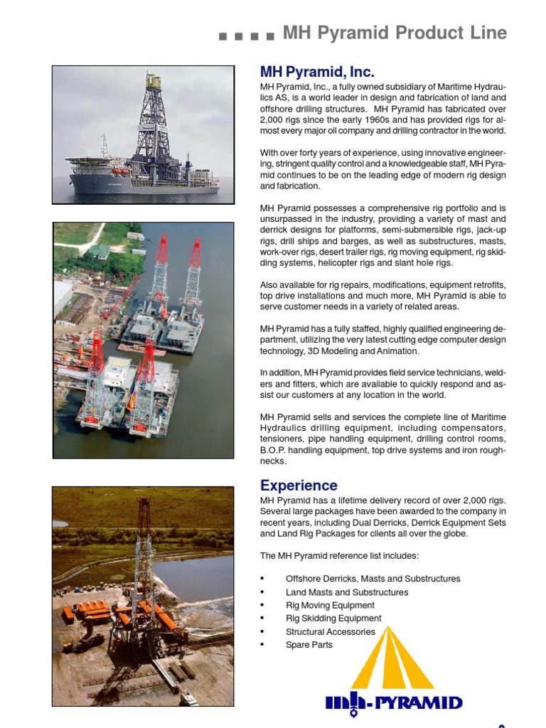 Offshore Rig Equipment by MH Pyramid | PDF | Drilling Rig | Offshore ...