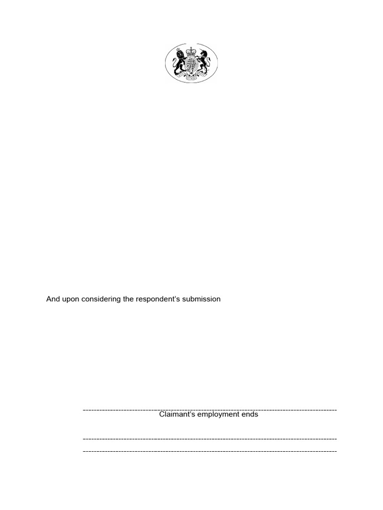 MR M Dauda V Moy Park Limited 6000466.2023 | PDF | Judgment (Law ...