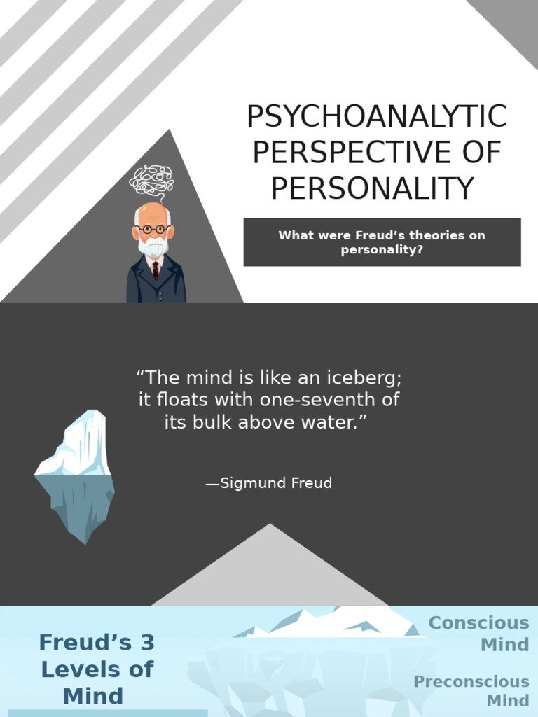 4.4 +Freud's+Psychoanalytic+Theory+of+Personality+ (4.4A) | PDF ...