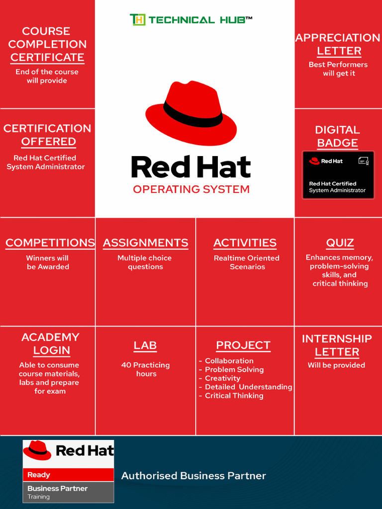RedHat Course Plan | PDF