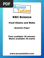 Forces Test Questions - KS3 Physics Revision - BBC Bitesize | PDF ...